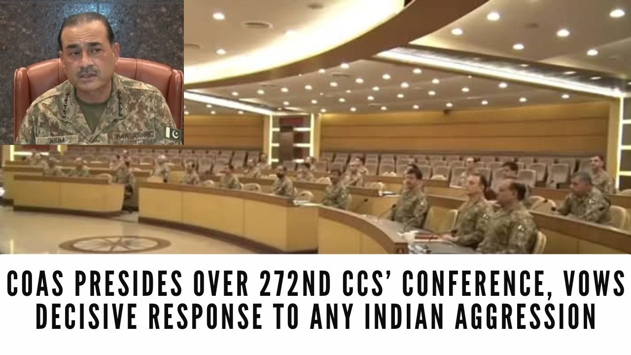 COAS Presides Over 272nd CCs’ Conference, Vows Decisive Response to Any ...