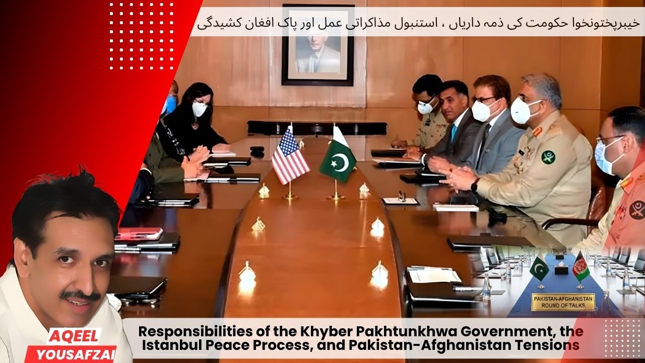 Responsibilities of the Khyber Pakhtunkhwa Government, the Istanbul ...